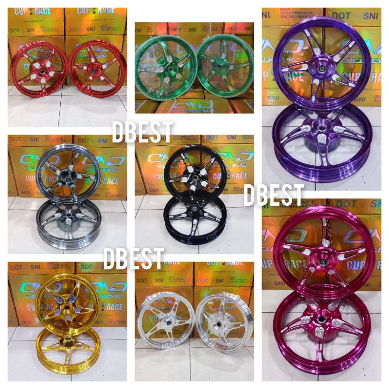 Jual VELG RACING DELKEVIC DND K-SPEED BINTANG LAUT PAKET PNP VARIO 160 ...