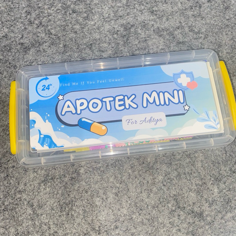Jual APOTEK MINI by @apotekfamella | KADO/GIFT SAHABAT/PASANGAN FREE ...