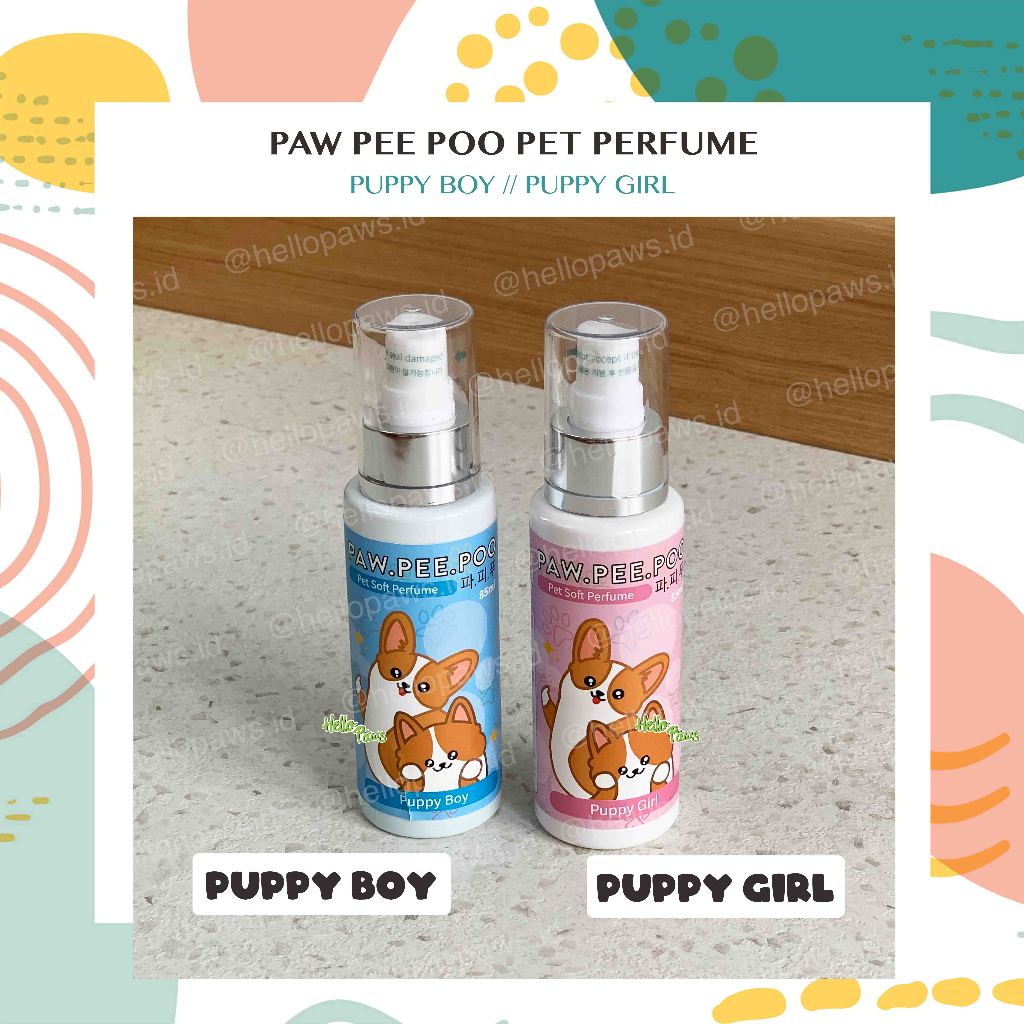 Jual Paw Pee Poo Pet Perfume Puppy Dog Cat - Parfum Wangi Anjing Kucing ...