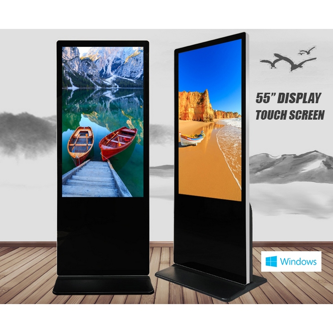 Jual MAGNUS MAGNUSTEK DIGITAL SIGNAGE STANDING KIOSK 55 INCH WINDOWS ...