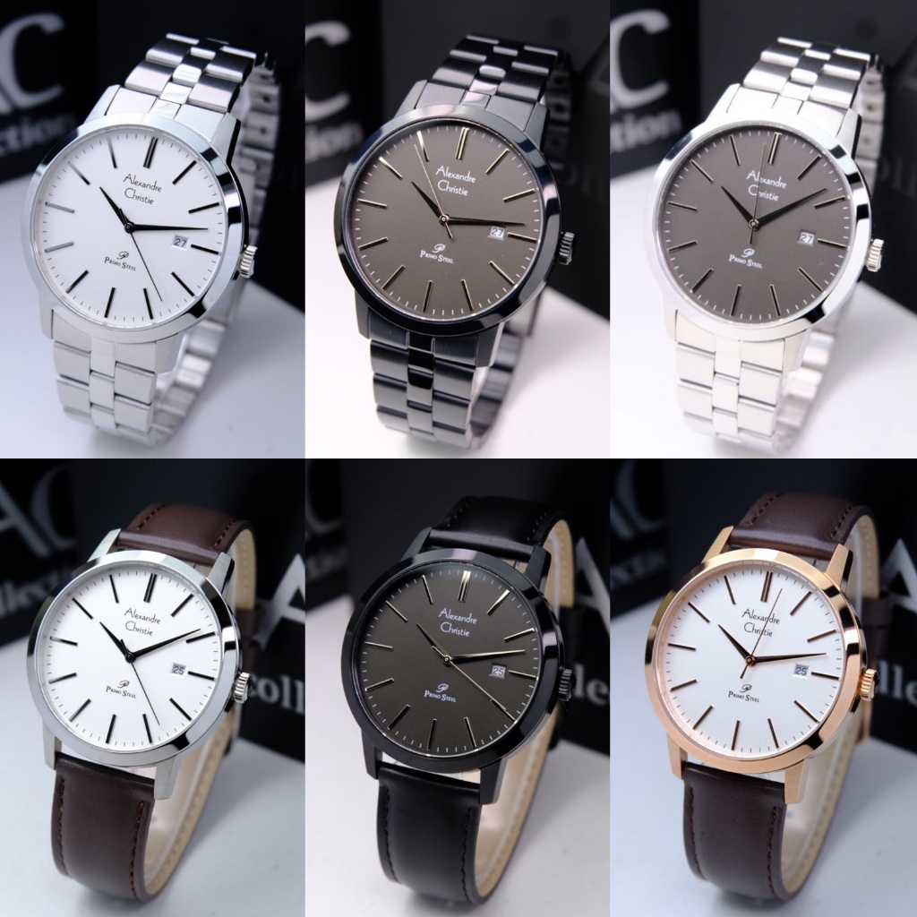 Jual ORIGINAL Jam Tangan Pria Alexandre Christie AC 1007 AC1007 Garansi ...