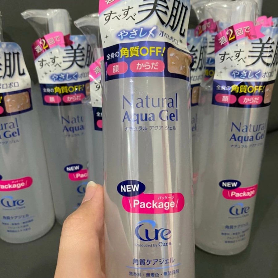 Jual Cure Natural Aqua Gel 250ml Original Japan | Shopee Indonesia