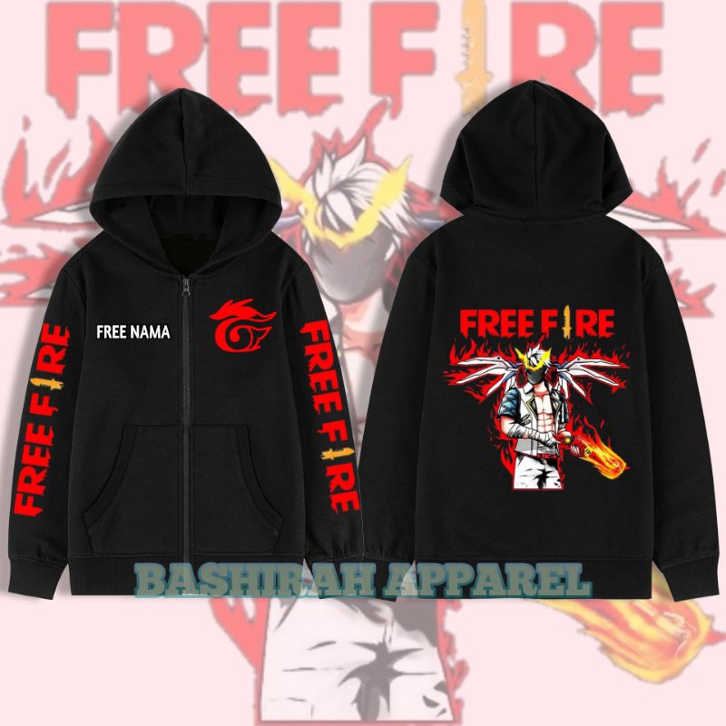 Jual Jaket Anak Free Fire Karakter Sweater Zipper Anak Free Fire ...
