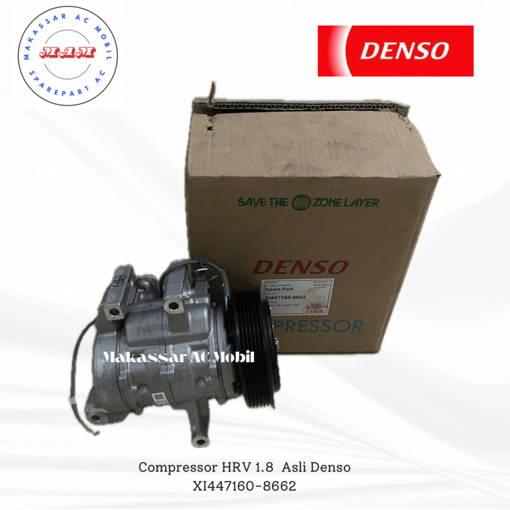 Jual Compressor with Clutch Honda HRv 1800 cc Original Asli Denso ...