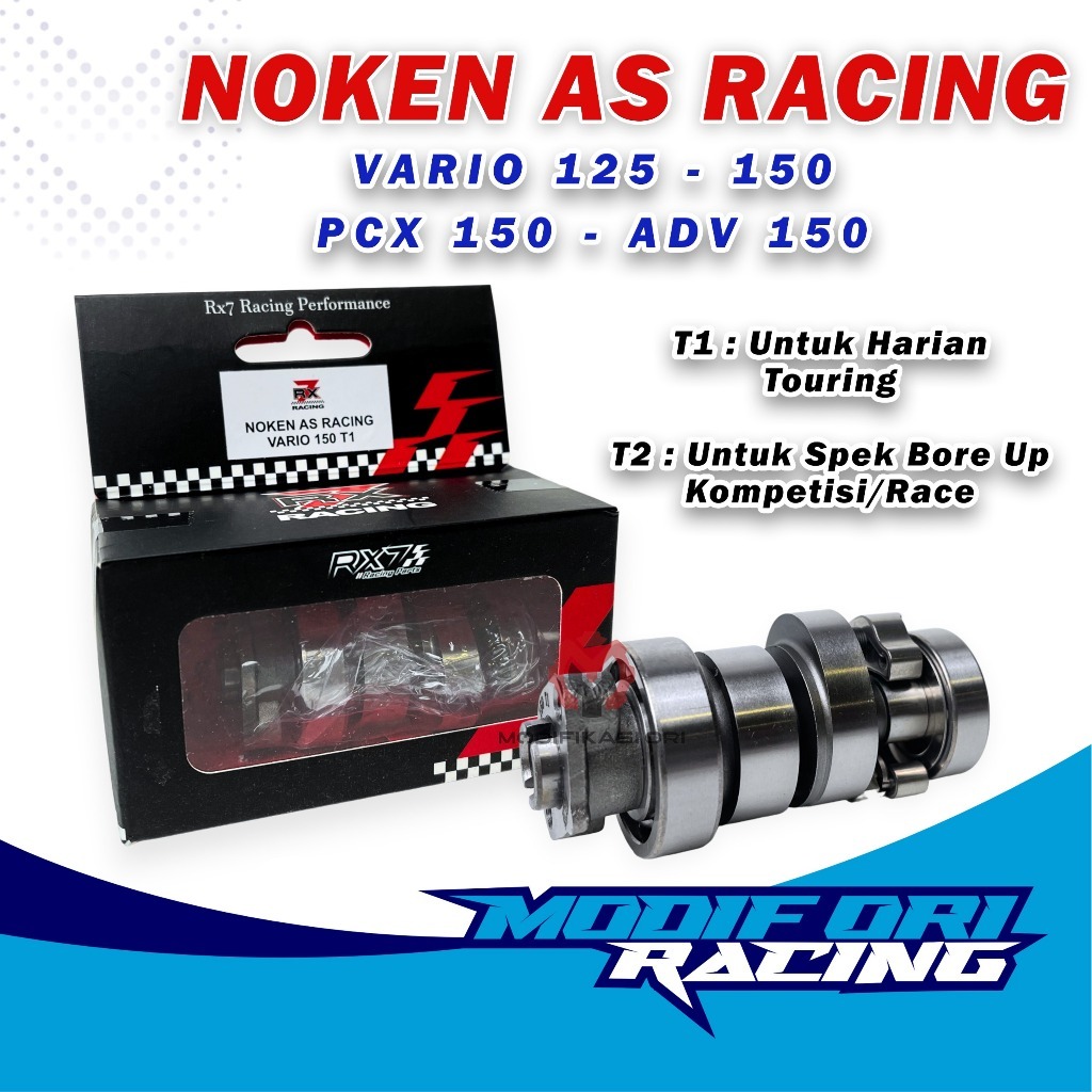 Jual Noken As Racing Vario 125 Vario 150 T1 dan T2 Noken As Rx7 Racing ...
