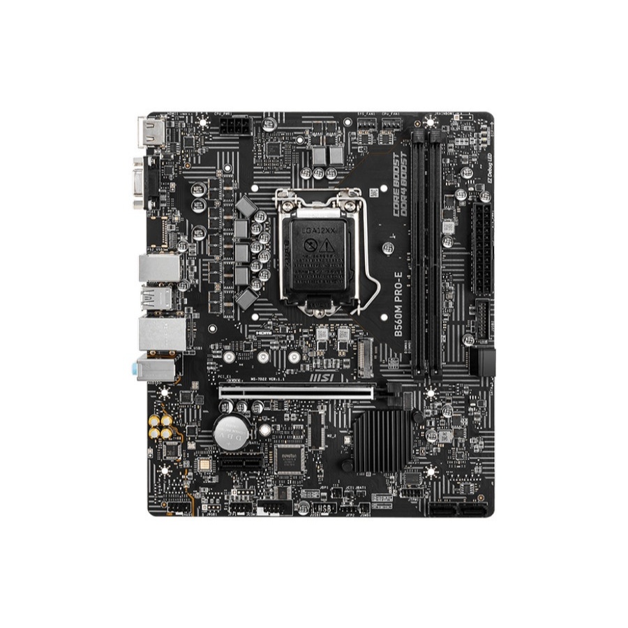 Jual Motherboard MSI B560M Pro E m-ATX LGA1200 - Msi B560M Pro-E ...