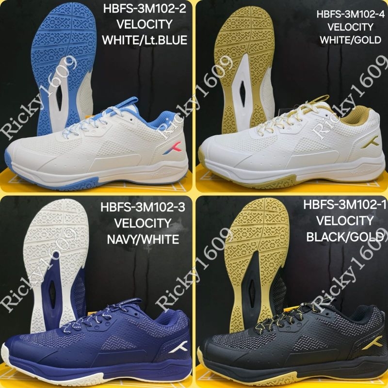 Jual SEPATU BADMINON HUNDRED VELOCITY 2 - SEPATU HUNDRED VELOCITY II (X ...