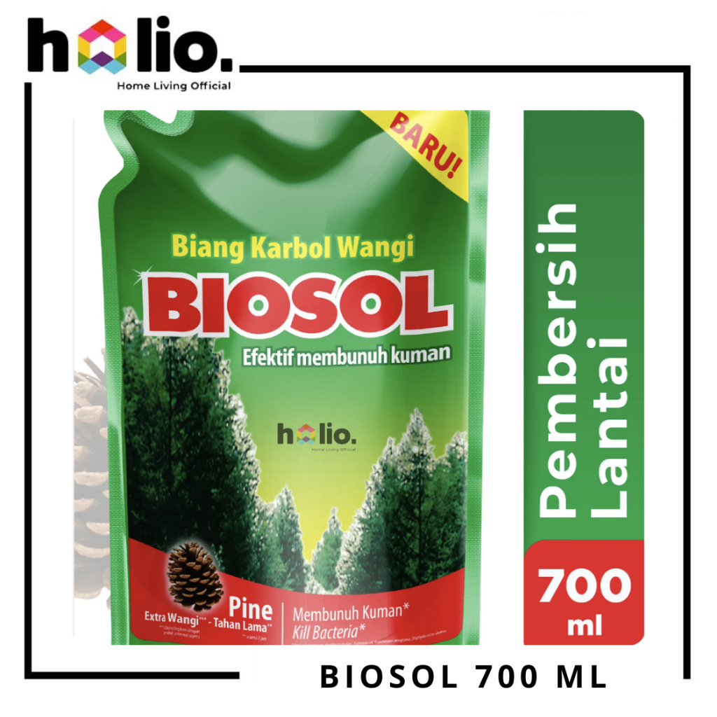 Jual Biosol Karbol Wangi Pembersih Lantai Pouch 700ML 700 ML | Shopee ...