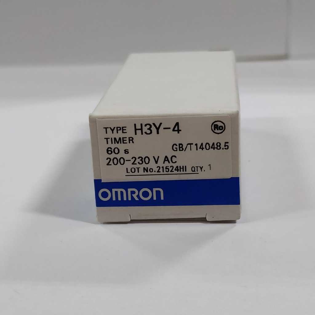 Jual TIMER H3Y-4 AC200-230 60S OMRON | Shopee Indonesia