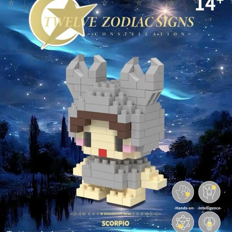 Jual [tma] Mainan Mini Brick Karakter / Balok Susun Mini / Building Box ...