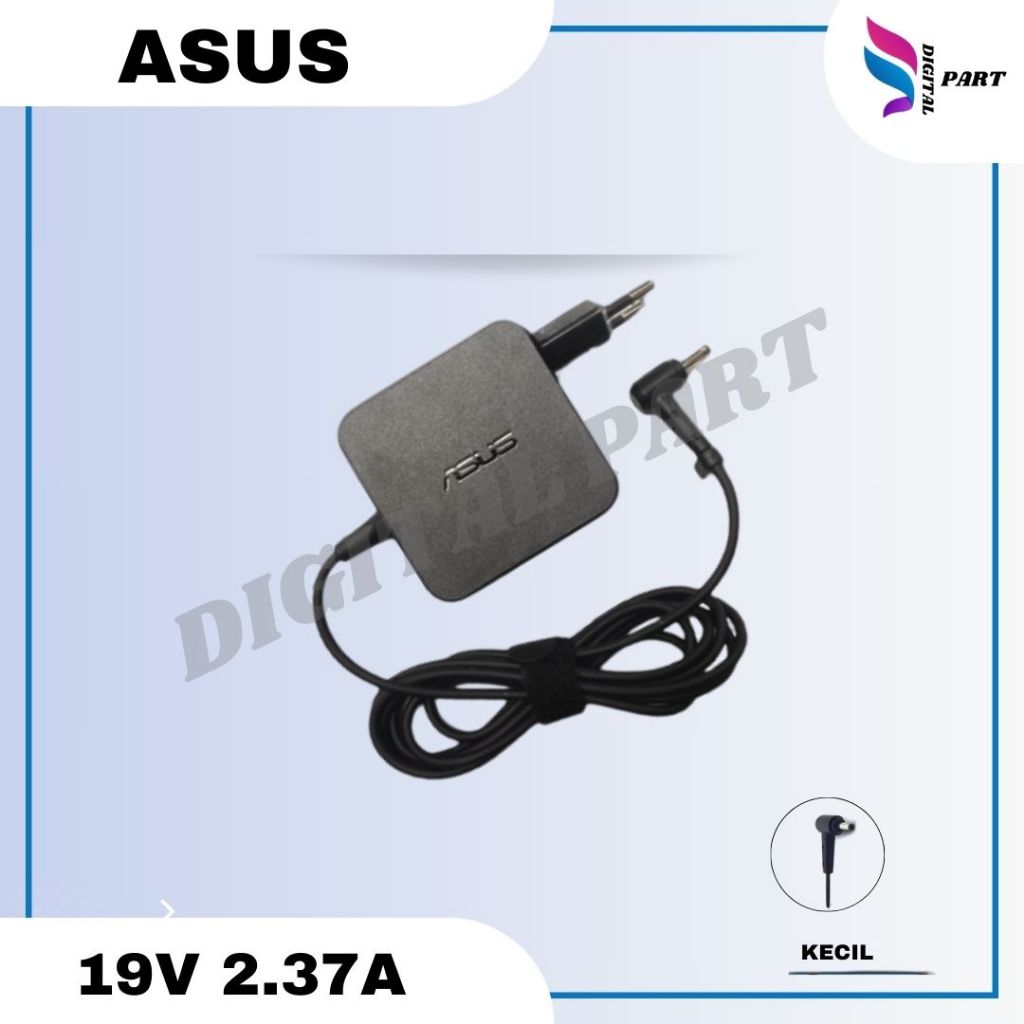 Jual Adaptor Charger Laptop Asus E410 E410M E410MA (19v-2.37a) 45Watt -NEW | Shopee Indonesia