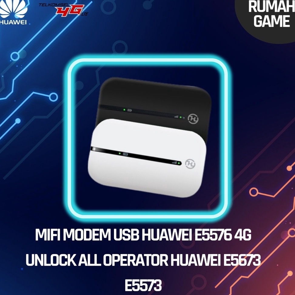 Jual Mifi 4G LTE Huawei e5573 e5576 Portable Modem Wifi 4G All Operator ...