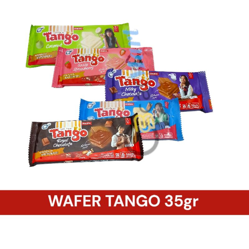 Jual Wafer TANGO JKT48 35gr ECER SATUAN | Shopee Indonesia