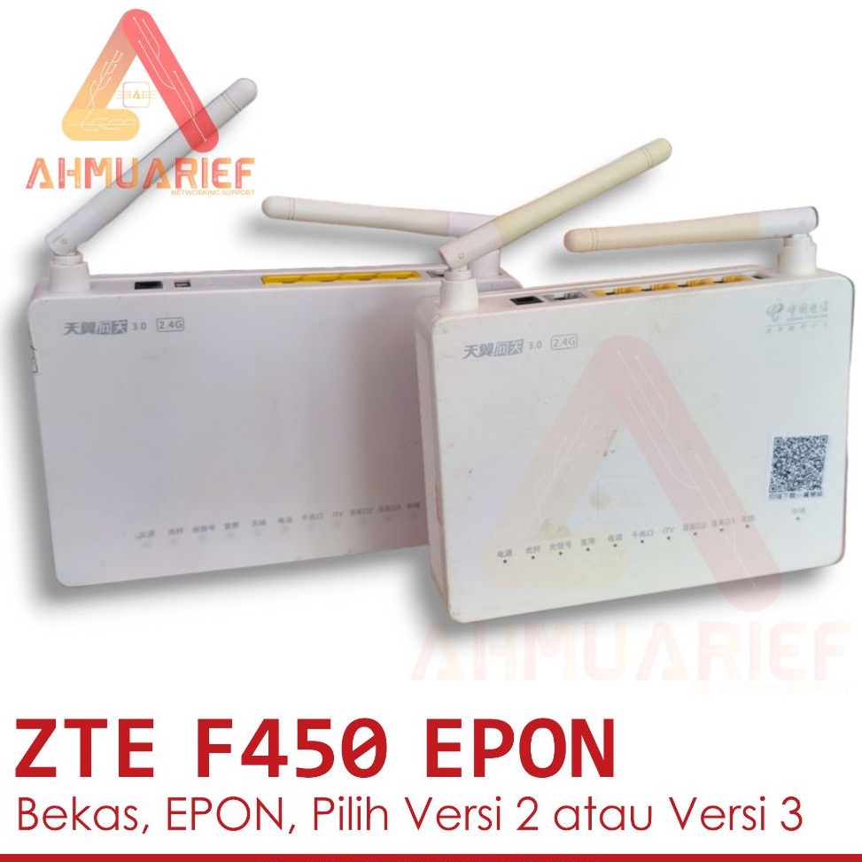 Jual ONT EPON ONU ZTE ZXHN F45 ACCESS POINT WIRELESS WIFI BUKAN F66 F46 ...