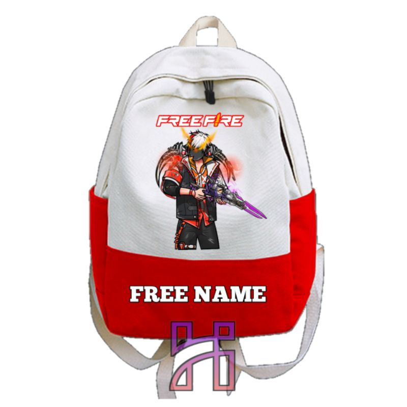 Jual Tas Ransel Sekolah Tas Anak Tas FF Ransel Freefire FREE TAMBAH ...