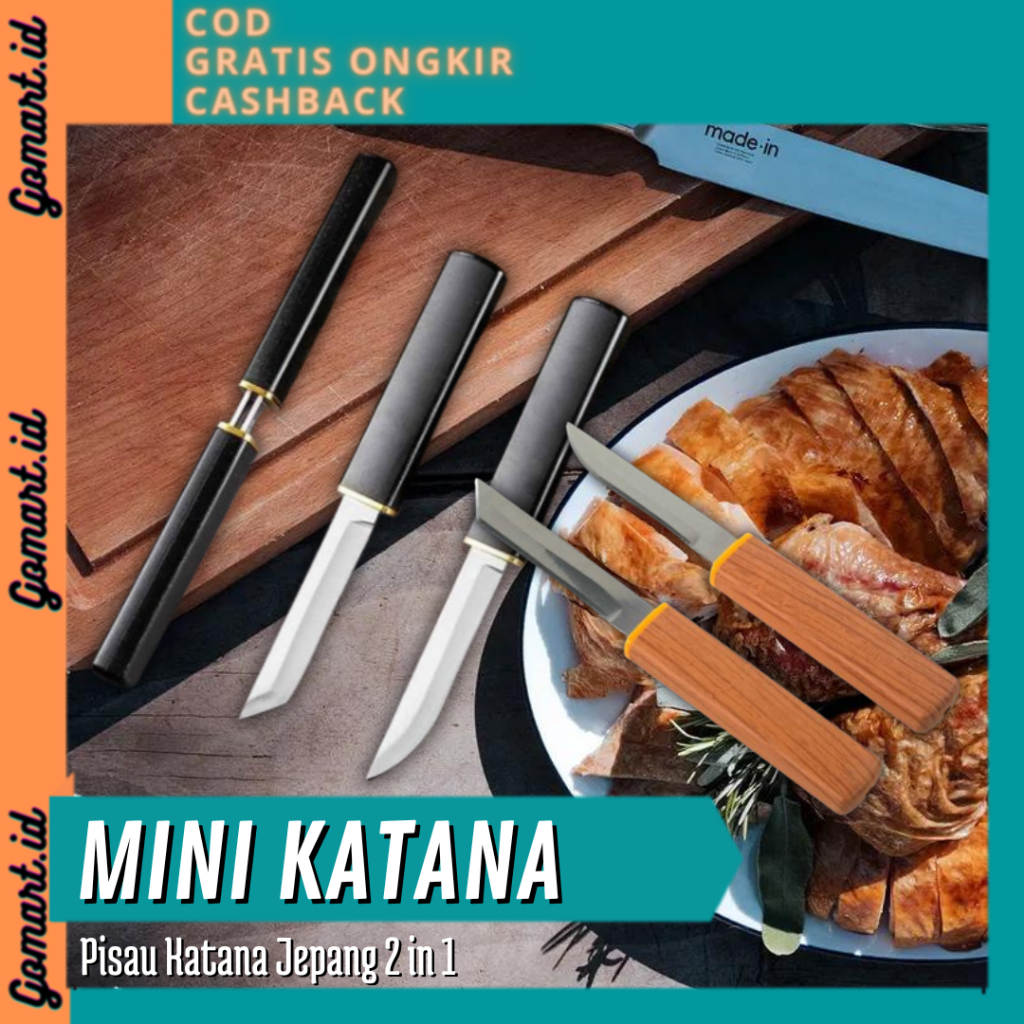 Jual Pisau Dapur 2 in 1 - Pisau Jepang 2 in 1 - Pisau Mini 2 in 1 ...