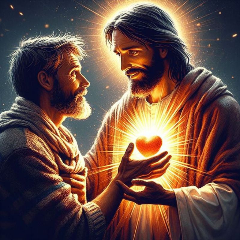 Jual Poster Cetak Hiasan Dinding Jumbo Gambar Tuhan Yesus Uk 70x100 Cm ...