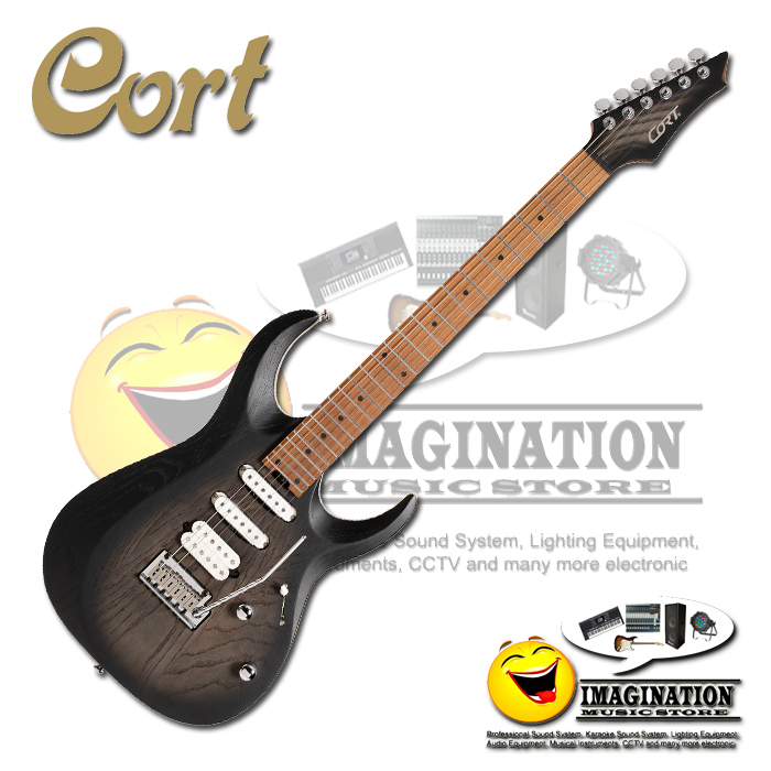 Jual Cort X700 Triality Open Pore Black Burst Electric Guitar | Shopee ...