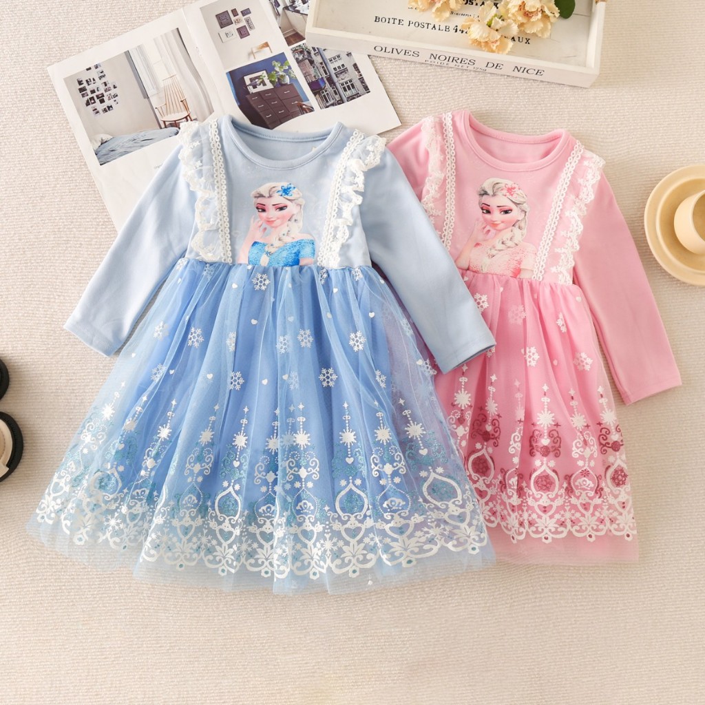 Jual Gaun Anak Perempuan Import Gaun Model Renda Anak Cewe Impor Gaun ...