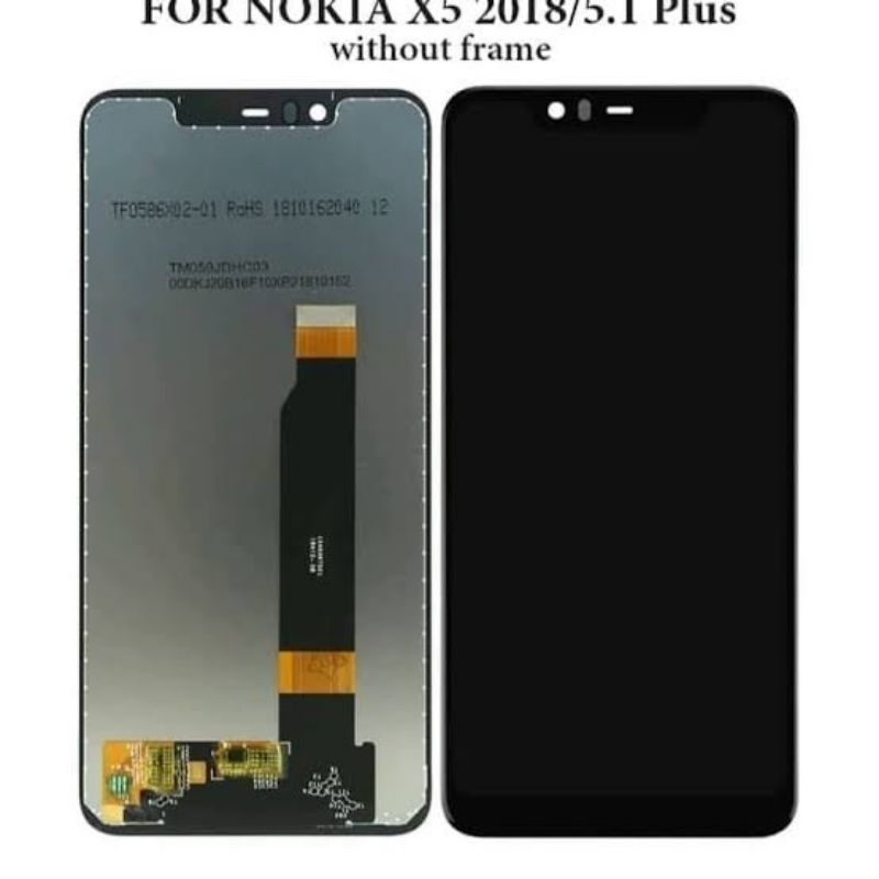 Jual LCD TOUCHSCREEN NOKIA 5.1 PLUS/X5/TA-1105/1102 | Shopee Indonesia