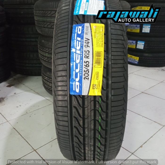 Jual BAN MOBIL LOKAL 205 65 R15 TYPE ACCELERA ECO PLUSH KUALITAS BAGUS ...