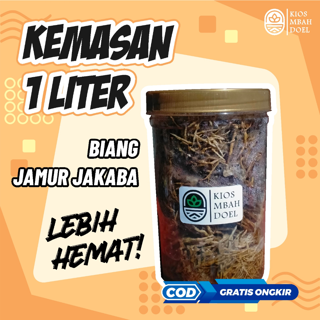 Jual BIANG JAMUR PUPUK ORGANIK JAKABA KEMASAN 1000 ML | Shopee Indonesia