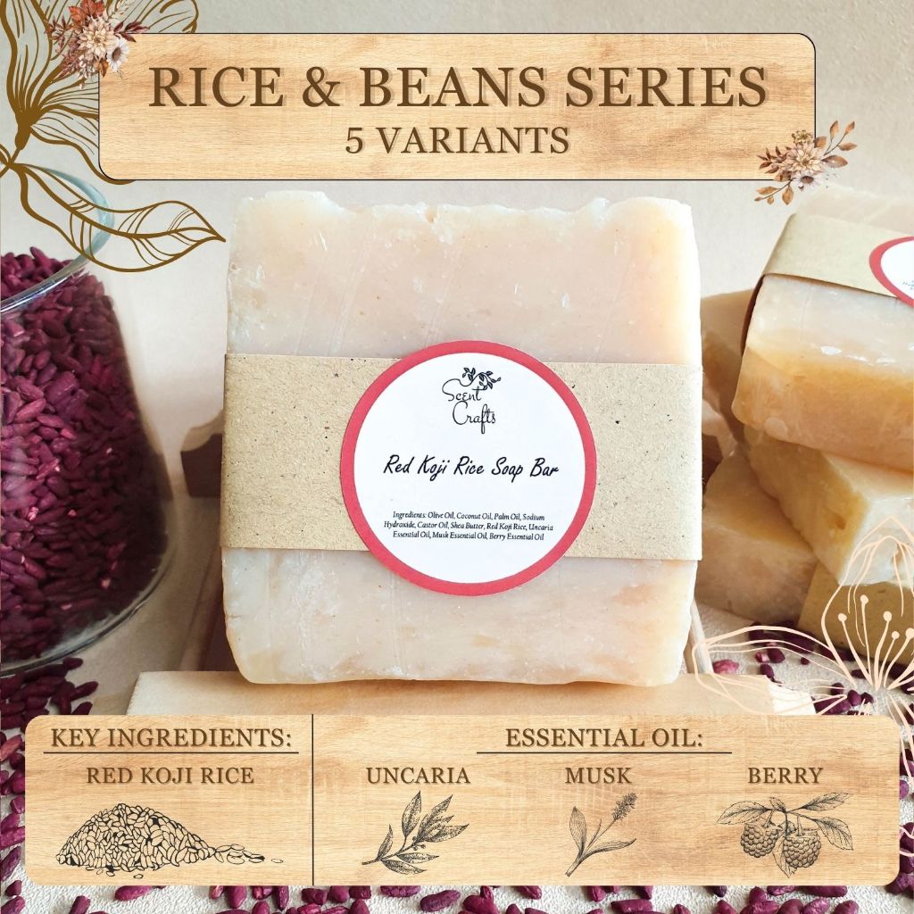 Jual Rice & Beans Series Soap Bar - Scent Crafts - Handmade Soap ...