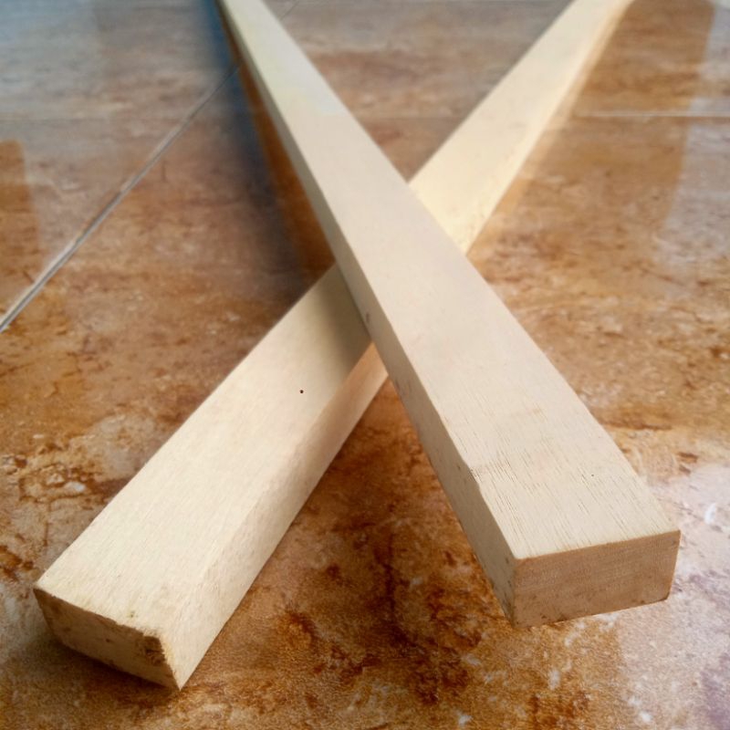 Jual PAKET 10 BATANG Reng Kayu SORTIRAN MINUS SEDIKIT BERKULIT List ...