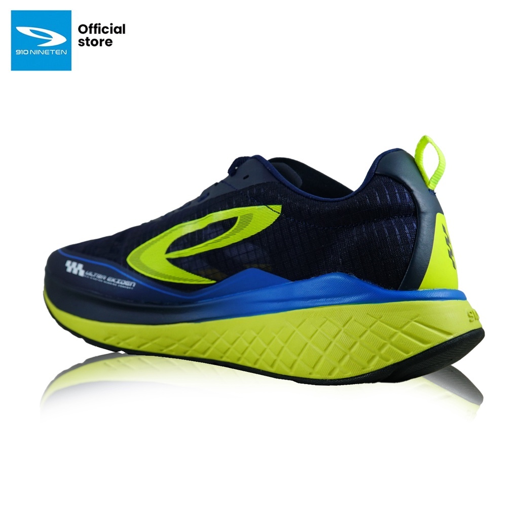 Jual 910 Nineten ULTRA EKIDEN 1.0 Sepatu Lari - HITAM IRIS/HIJAU NEON ...