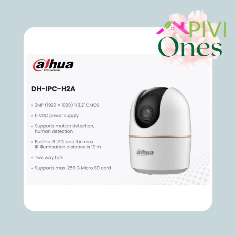 Jual Dahua Hero A1 DH-IPC-H2A Wifi CCTV 2MP Indoor Pan-Tilt Two-way ...