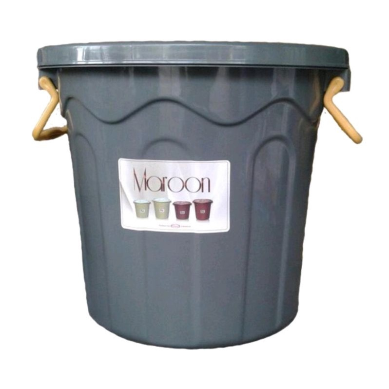Jual Ember Plastik Besar Tutup Ember Maroon Plastik Jumbo 60 Liter ...