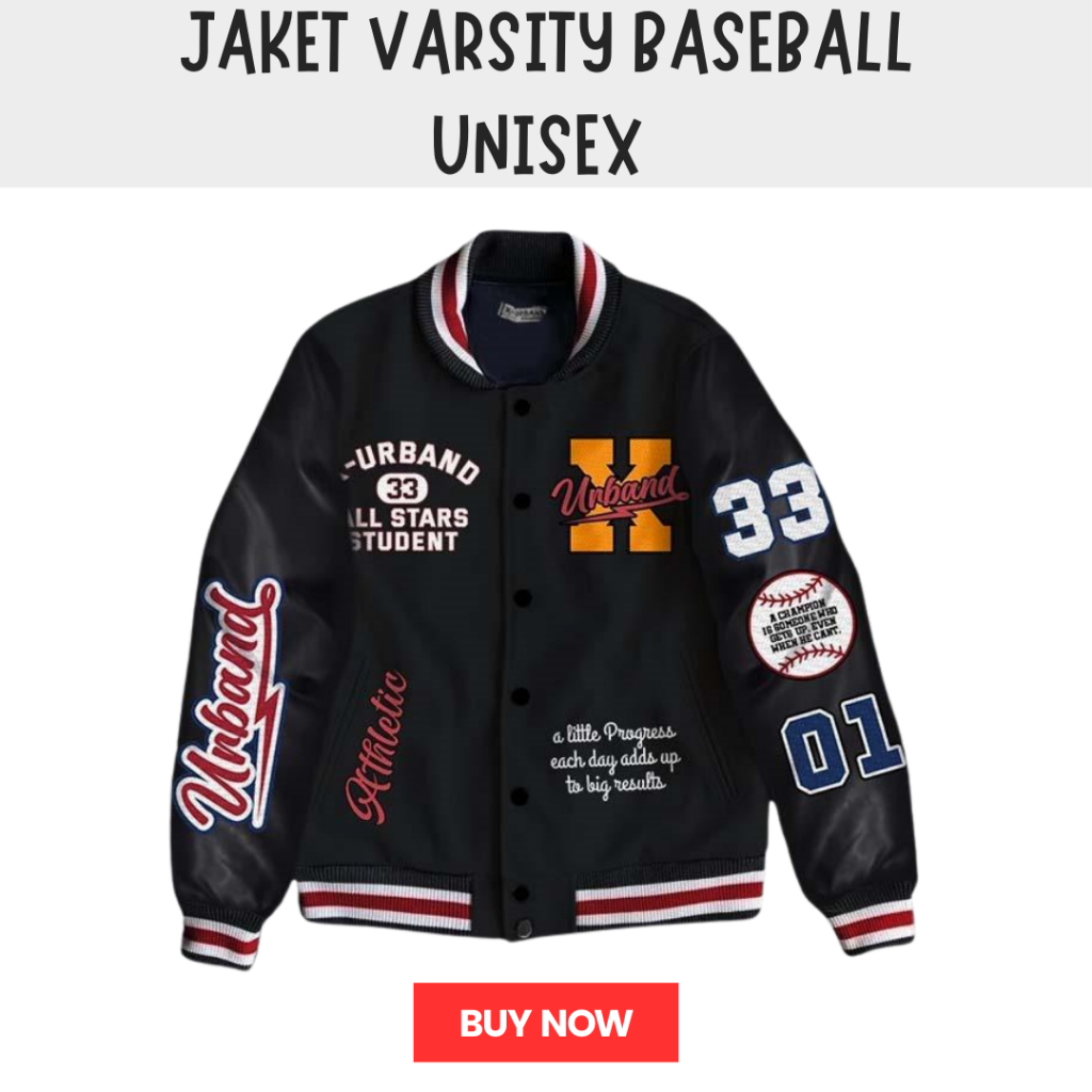 Jual Varsity Jacket - Jaket Baseball Varsity Original - Jaket Varsity ...
