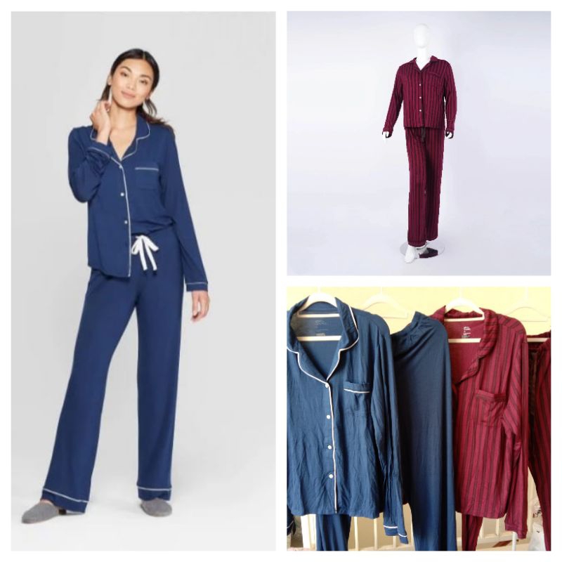 Jual Pajamas set cotton modal | Shopee Indonesia