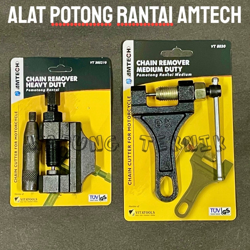 Jual AMTECH MOTORCYCLE CHAIN BREAKER CUTTER TOOL - CHAIN REMOVER - ALAT POTONG RANTAI MOTOR ...