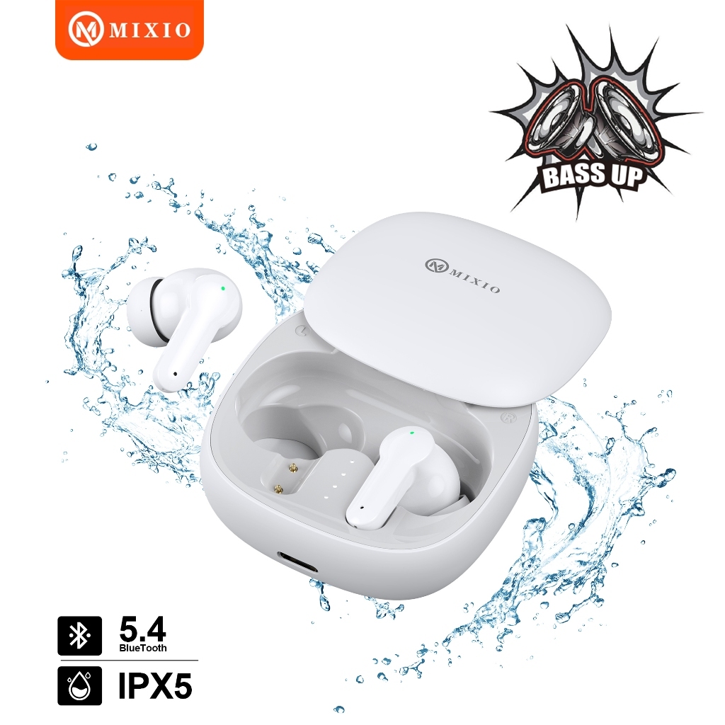 Jual MIXIO X10 SUPER BASS TRUE WIRELESS BLUETOOTH EARPHONE TWS MINI ...