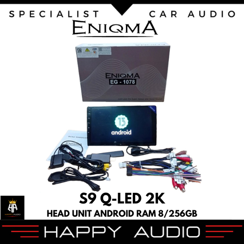 Jual Head Unit Android 9&10 Inch ENIQMA EG-1078 S9 QLED 2K RAM 8GB ROM ...