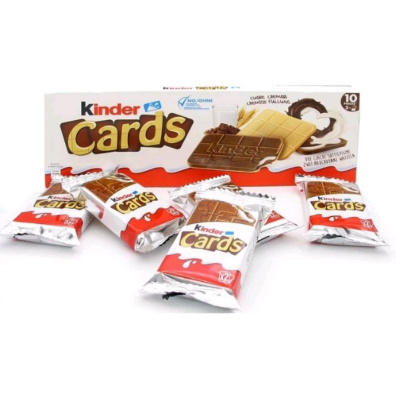 Jual Kinder Card 1 Box isi 5 sachet | Shopee Indonesia