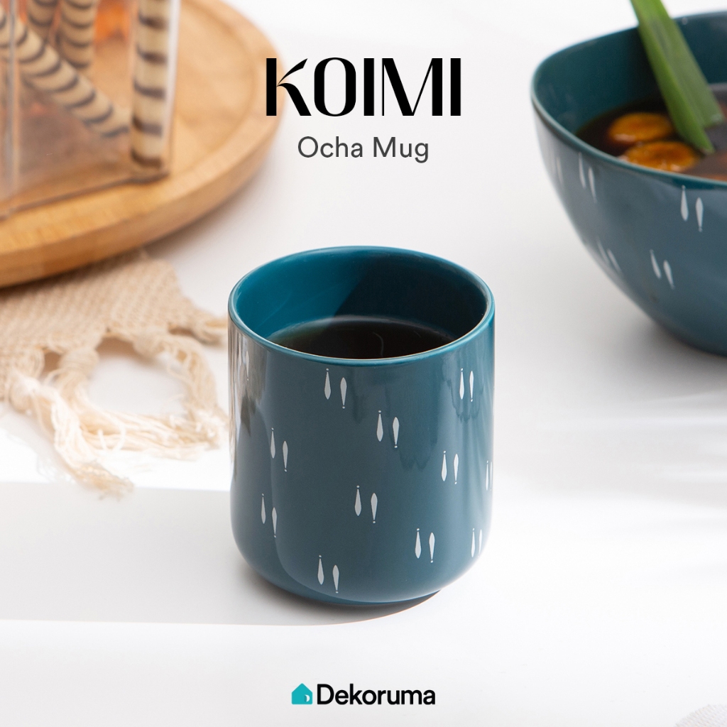 Jual Dekoruma KOIMI Ocha Mug Keramik 250 ml / Gelas Cangkir | Shopee ...