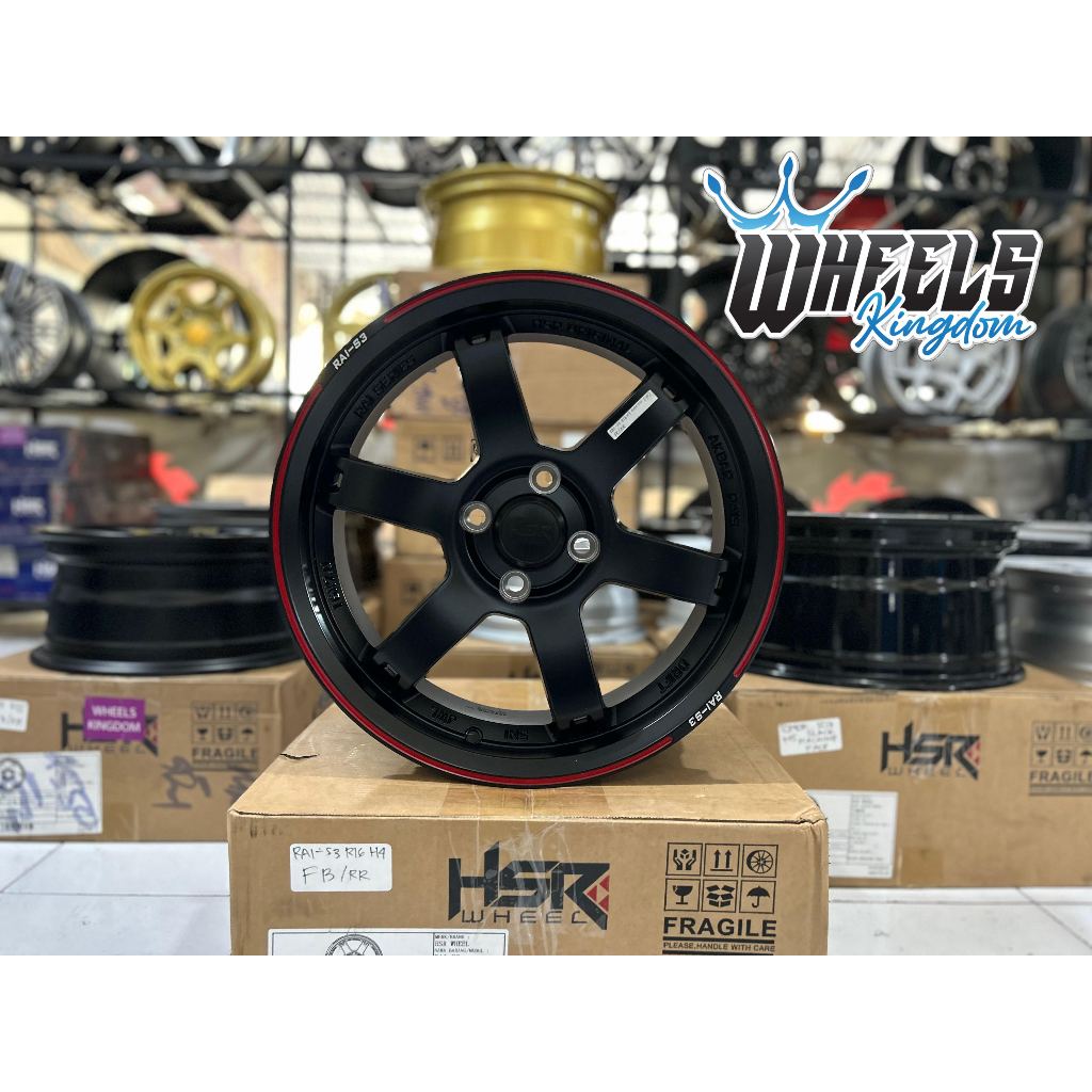 Jual VELG R16 RACING MODEL TE 37 HSR RAI S3 PCD 4X100 LEBAR 7 RATA ...