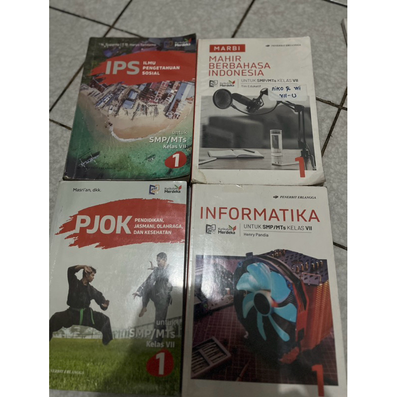 Jual Buku paket/cetak SMP kelas VII/7 kurikulum merdeka | Shopee Indonesia