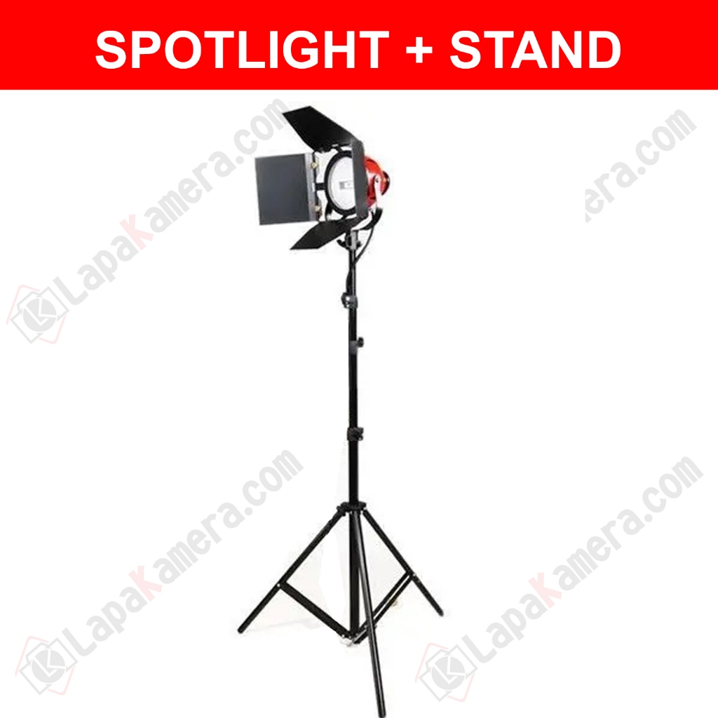 Jual Lampu Spotlight LED 100w + Light Stand | Shopee Indonesia