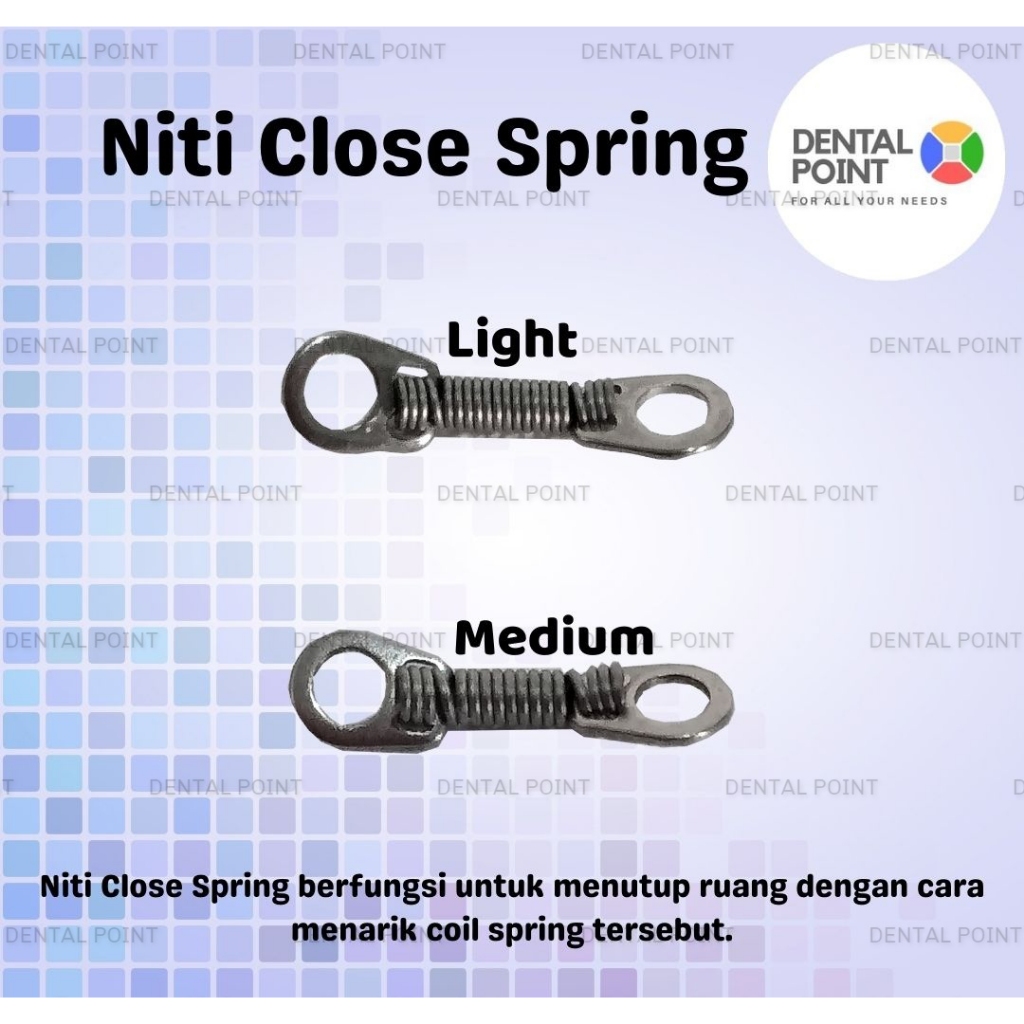 Jual Niti Close Spring (Per Pcs) | Shopee Indonesia