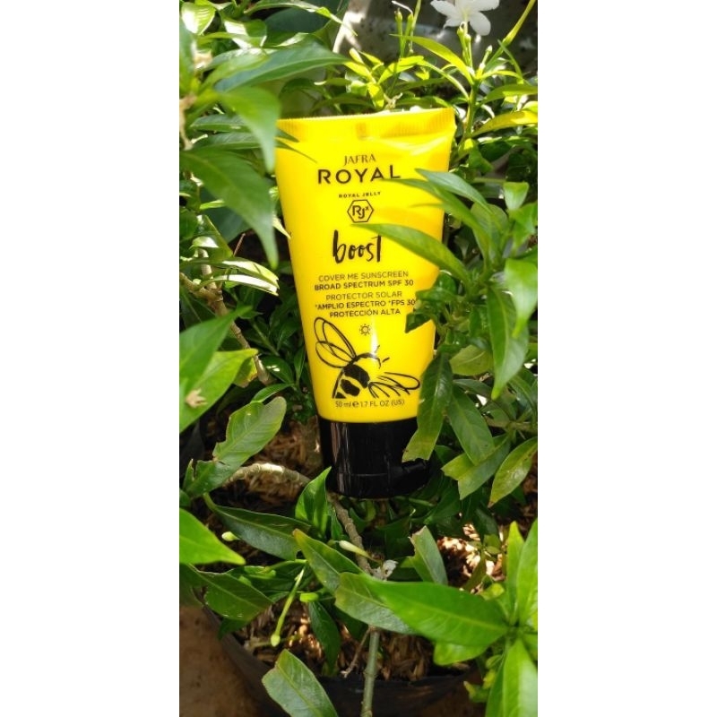 Jual Original Produk "Royal Boost Yellow" By Jafra|Cover Me Sunscreen ...