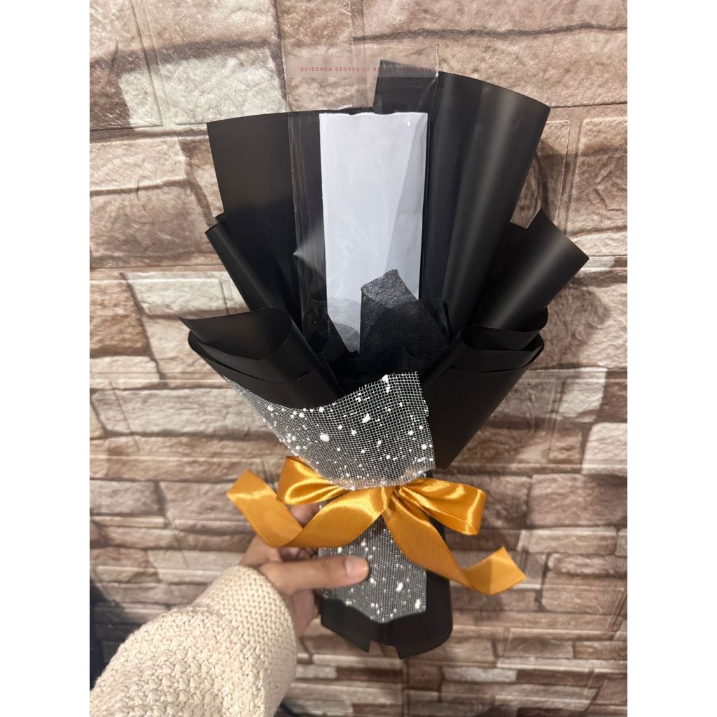 Jual (Ready Stock) FREE PACKING Bouquet / Buket kosongan 1 lembar untuk ...
