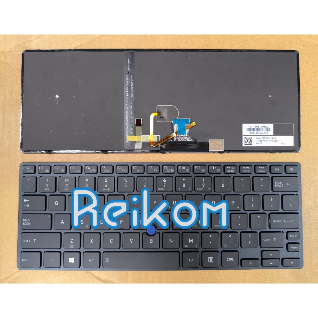 Jual Keyboard Toshiba Dynabook UX53 UX53/d UX53/f UX53/fj UX53/fs UZ53 ...