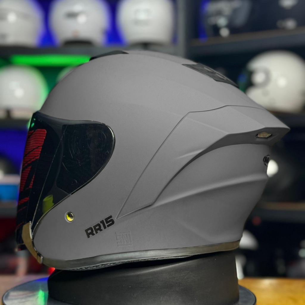 Jual Helm Half Face Mla Kyrz 2 Solid Black Dof Kaca Visor Hitam Smoke ...
