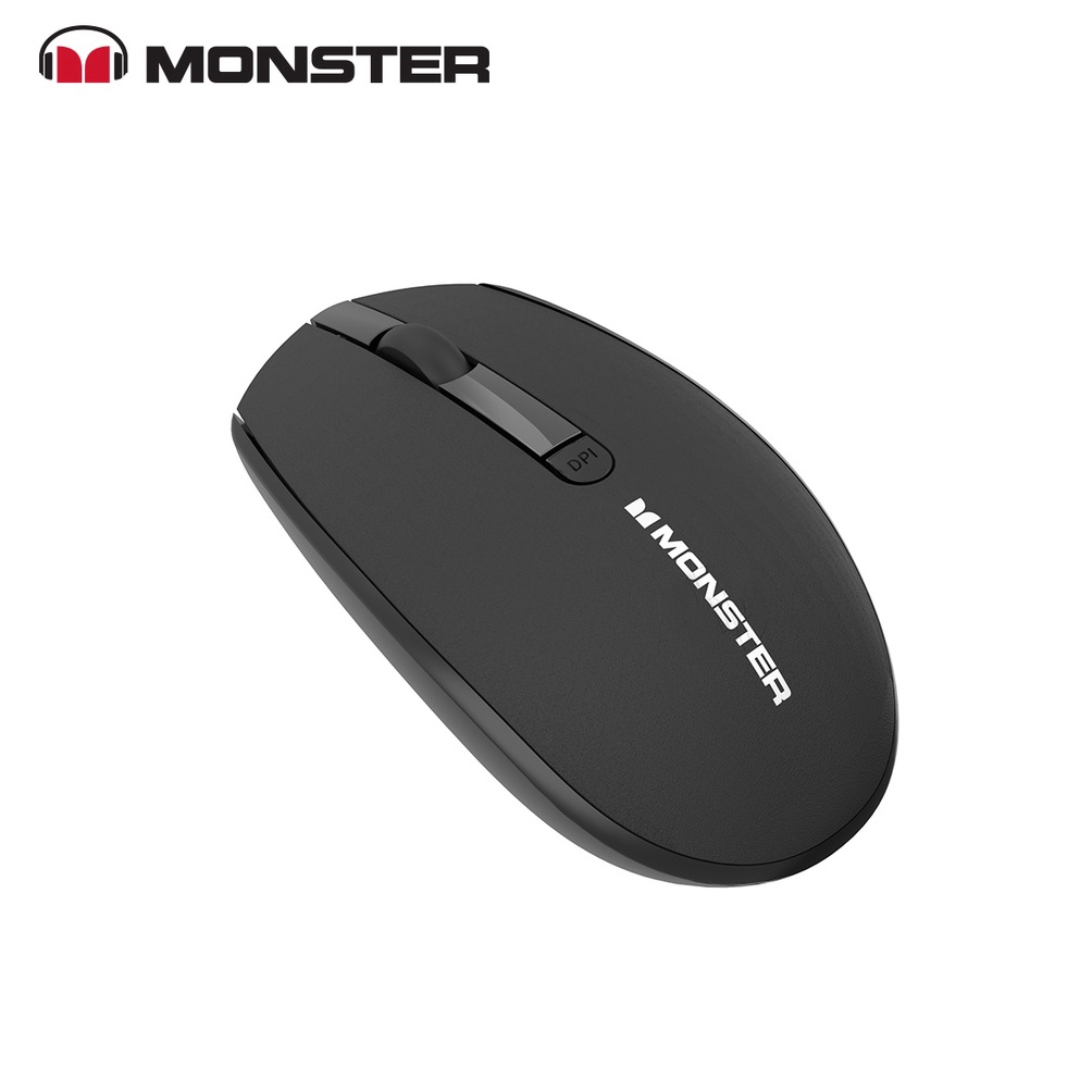 Jual KODE E55B Monster KM3 Mouse Wireless Bluetooth 3D Antiskid Optical ...