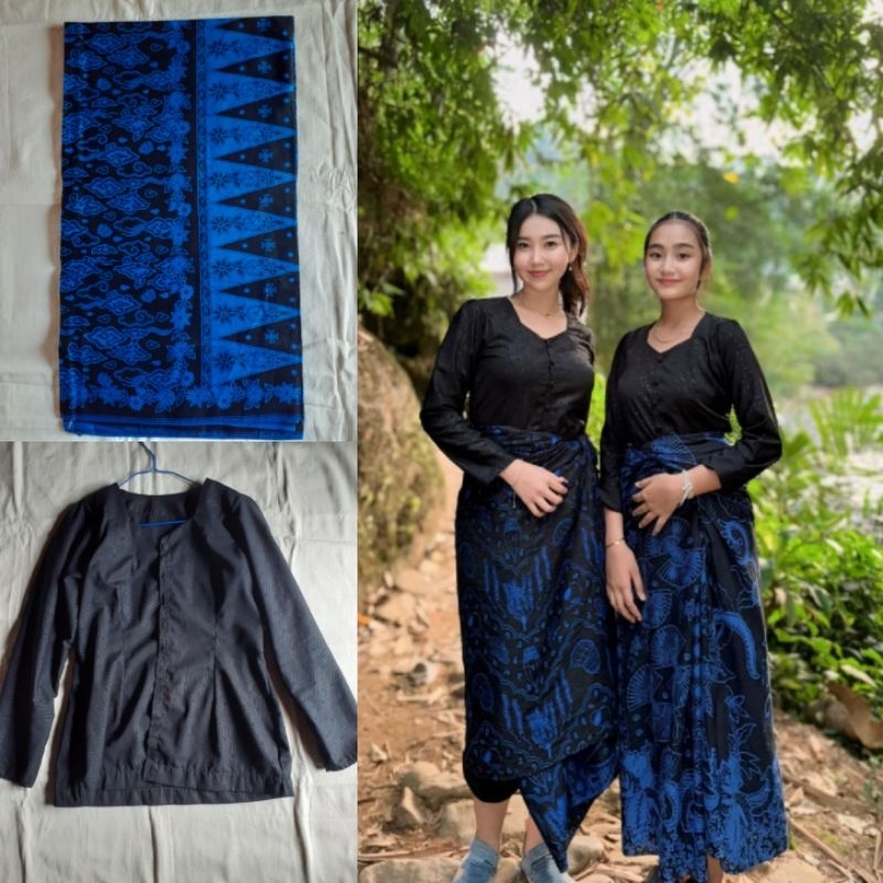 Jual SATU PAKET PAKAIAN KEBAYA SUKU ADAT BADUY LUAR | Shopee Indonesia