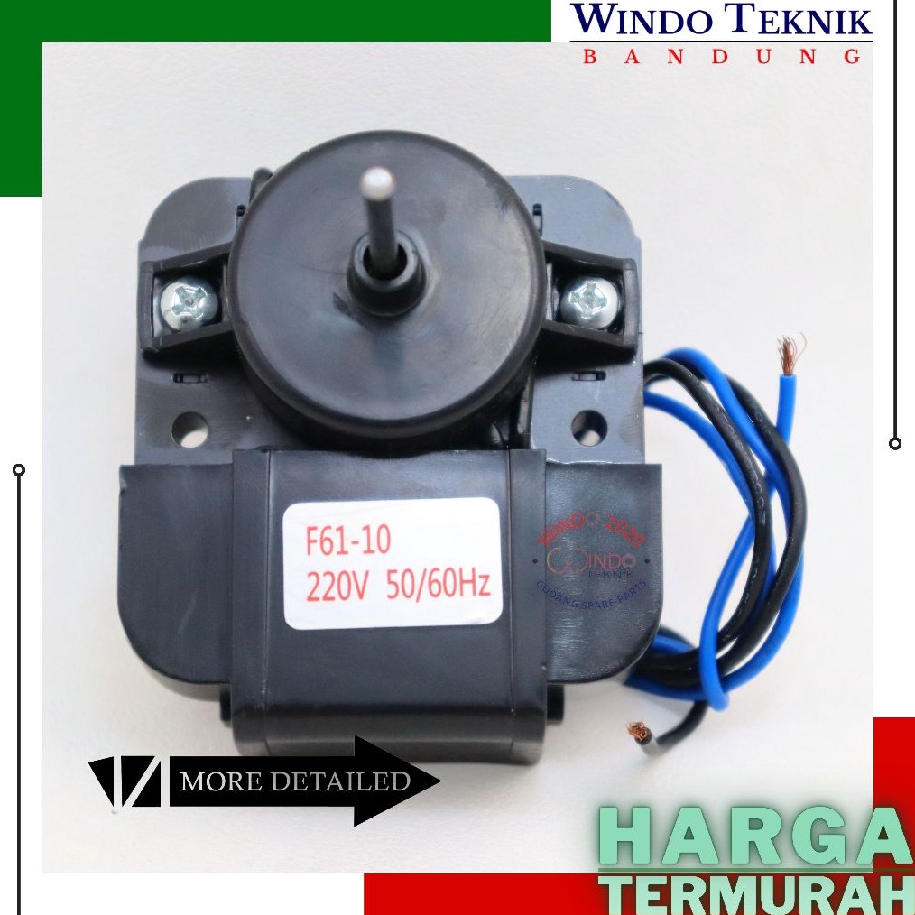 Jual FAN KULKAS F61 1 FAN KULKAS POLYTRON FAN SHOWCASE POLYTRON MOTOR ...