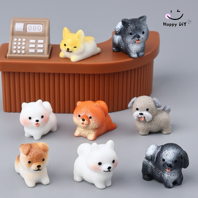 Jual (1pcs) H52 Miniatur Bentuk Doggy / Hiasan Pajangan Motif Anjing ...